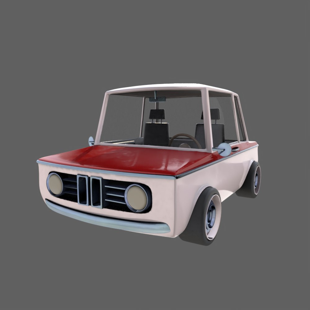 Stylized car 3D model - TurboSquid 1481190