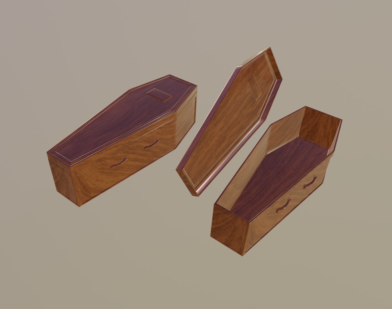 Coffin 3D - TurboSquid 1481409