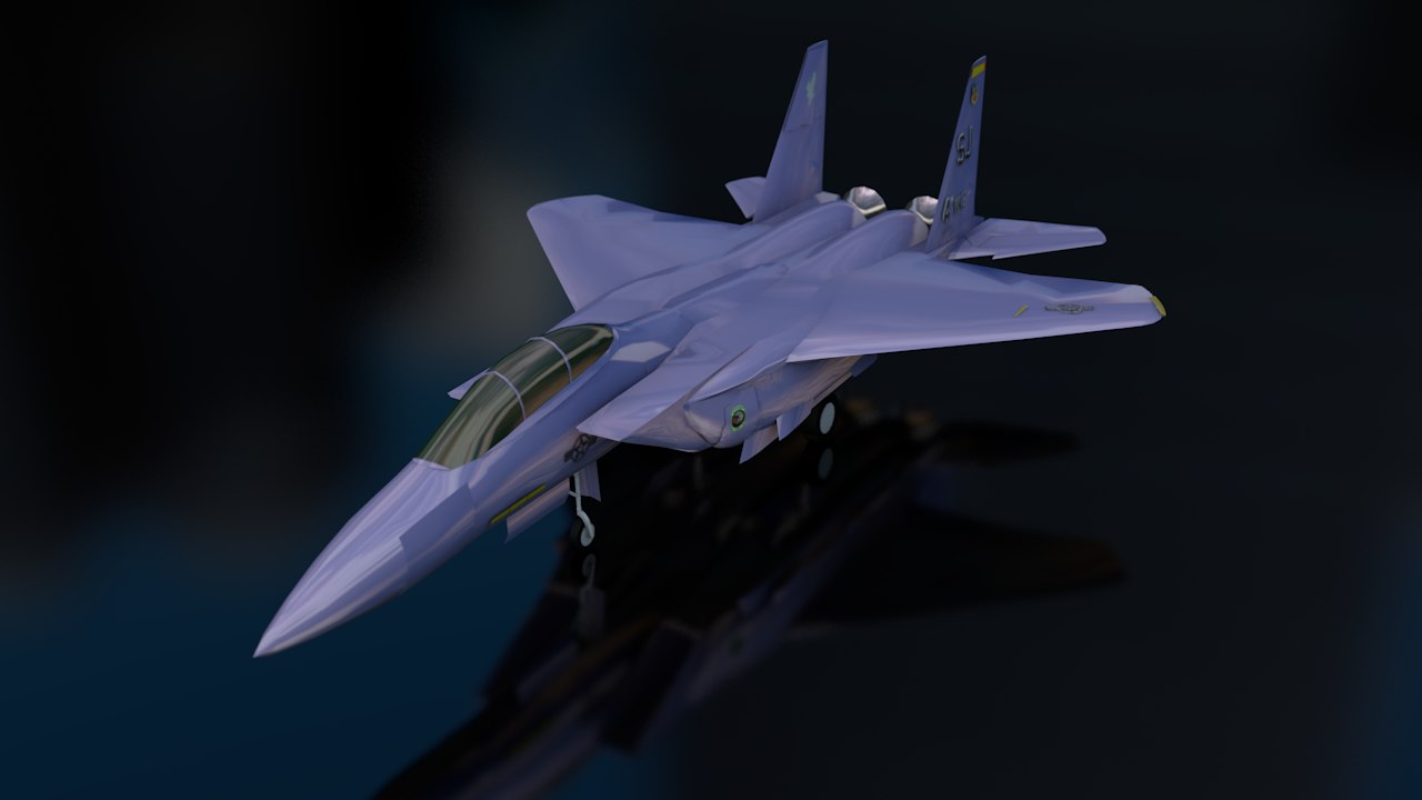 modelo 3d Avión F-15 E Strike Eagle - TurboSquid 1481440