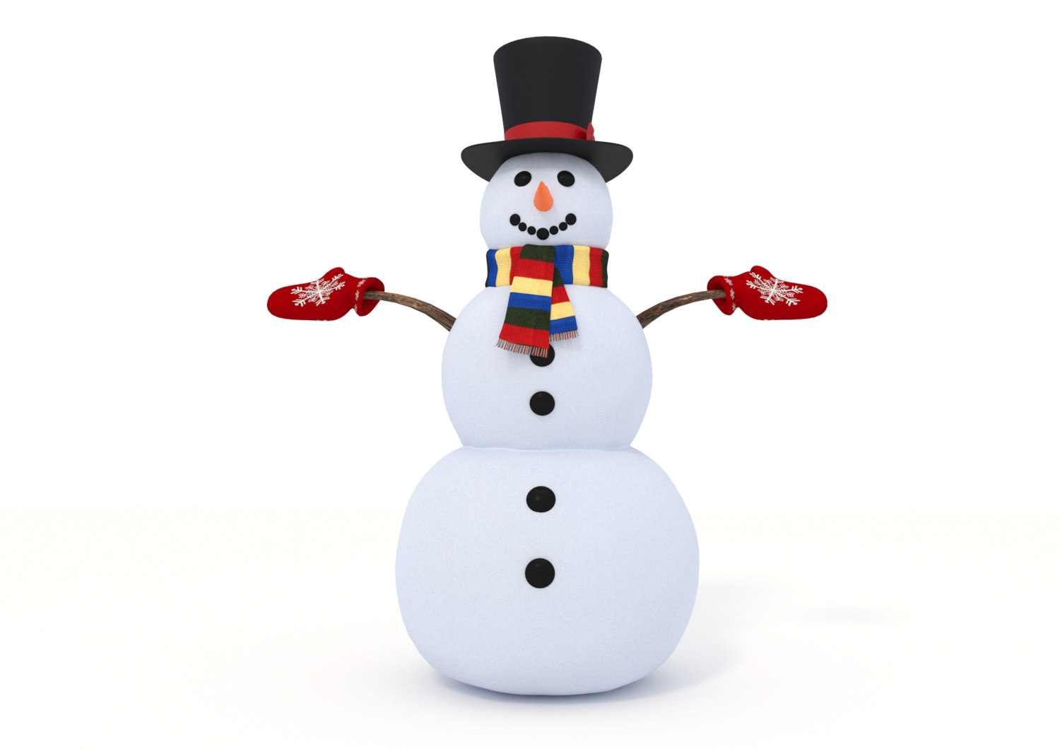 Snowman snow 3D model - TurboSquid 1481568 Snowman snow 3D model - TurboSquid 1481568