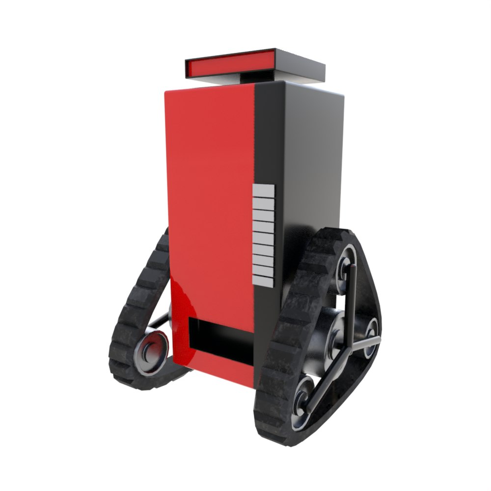 Soda machine tank robot 3D model - TurboSquid 1481584