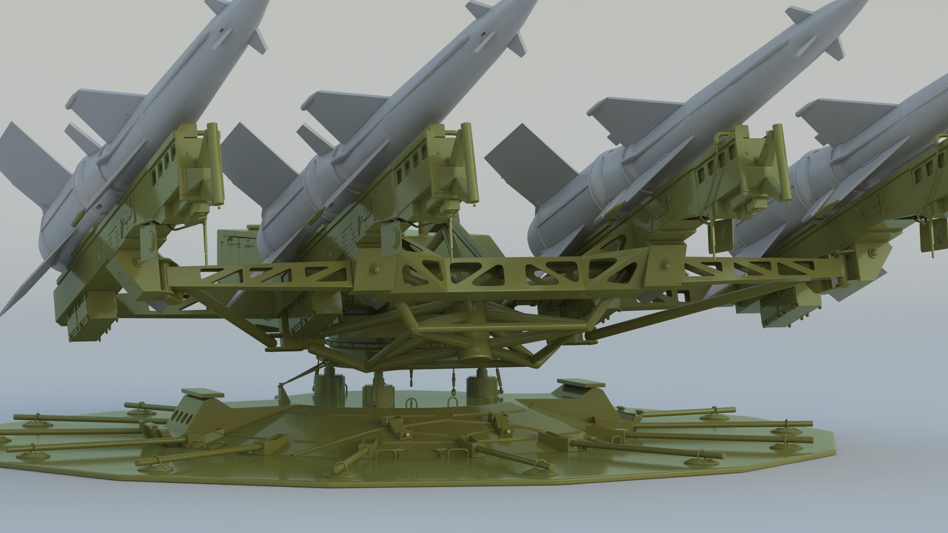 modèle 3D de S-125 Neva Pechora (SA-3 Goa) - TurboSquid 1481688