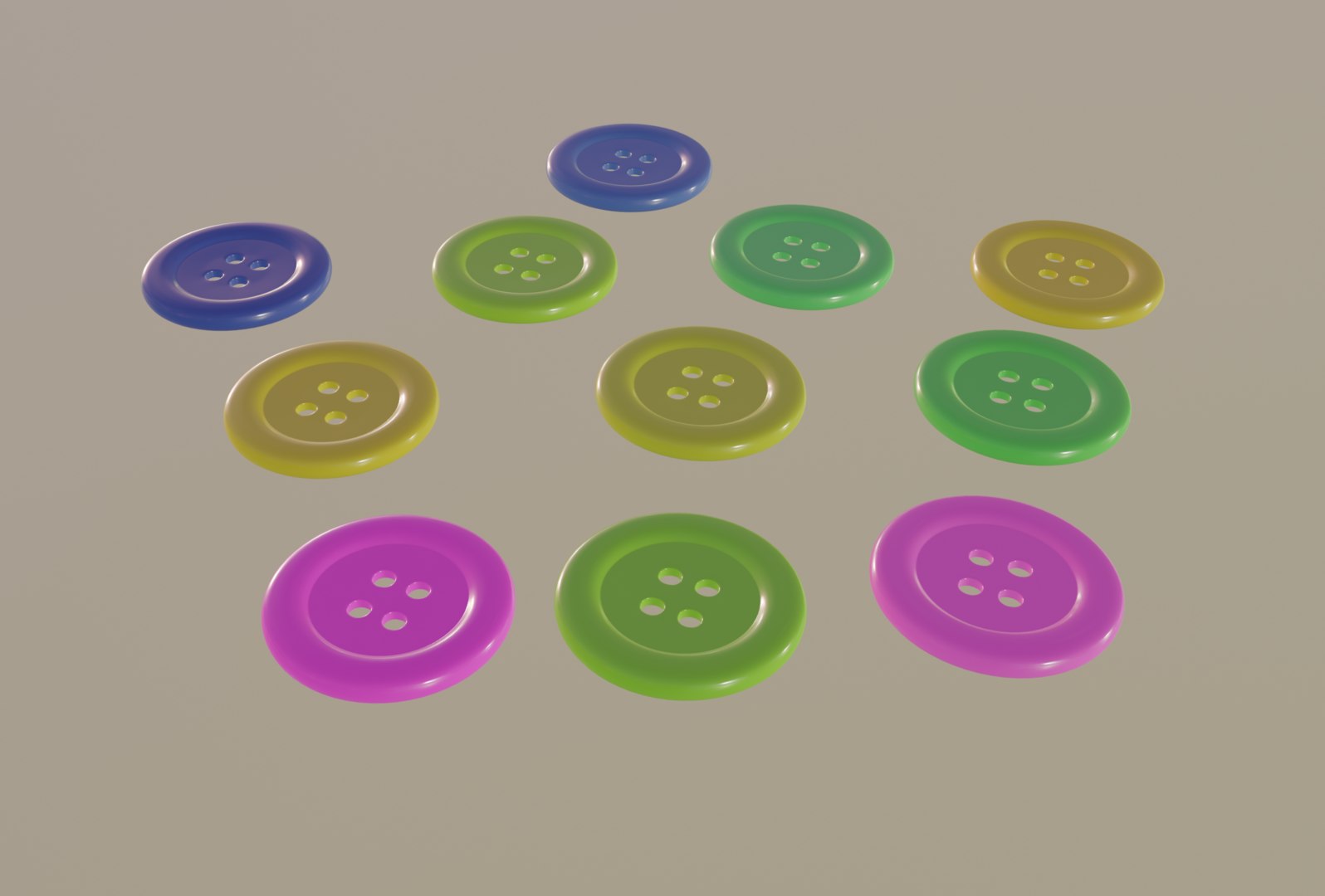 3D color button - TurboSquid 1481698