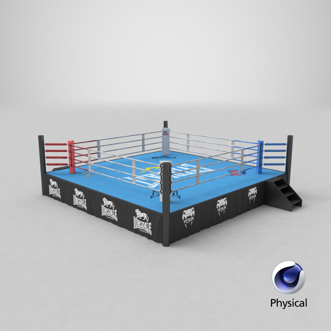 3D boxing ring model - TurboSquid 1481826