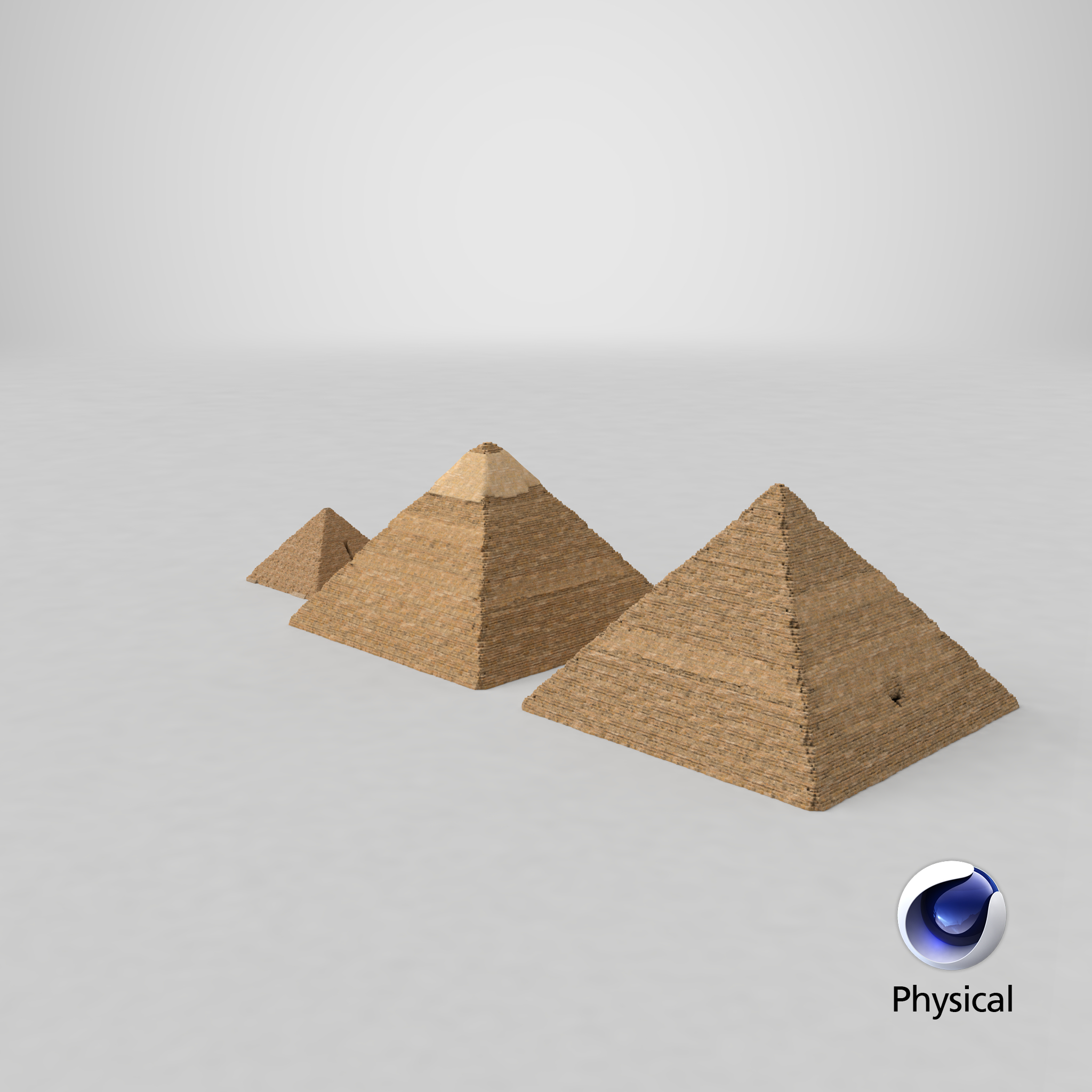 Pyramids giza great 3D - TurboSquid 1474602