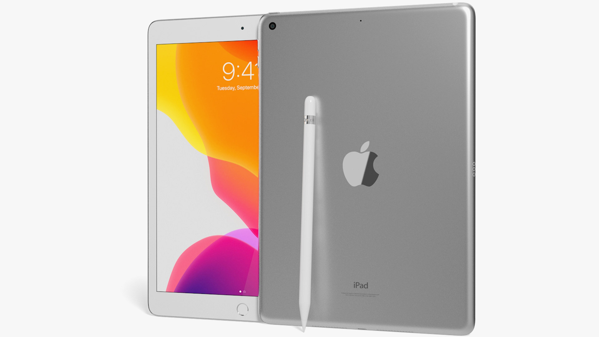Apple iPad 7 10.2 (2019) WiFi e Celular Prata Modelo 3D - TurboSquid ...