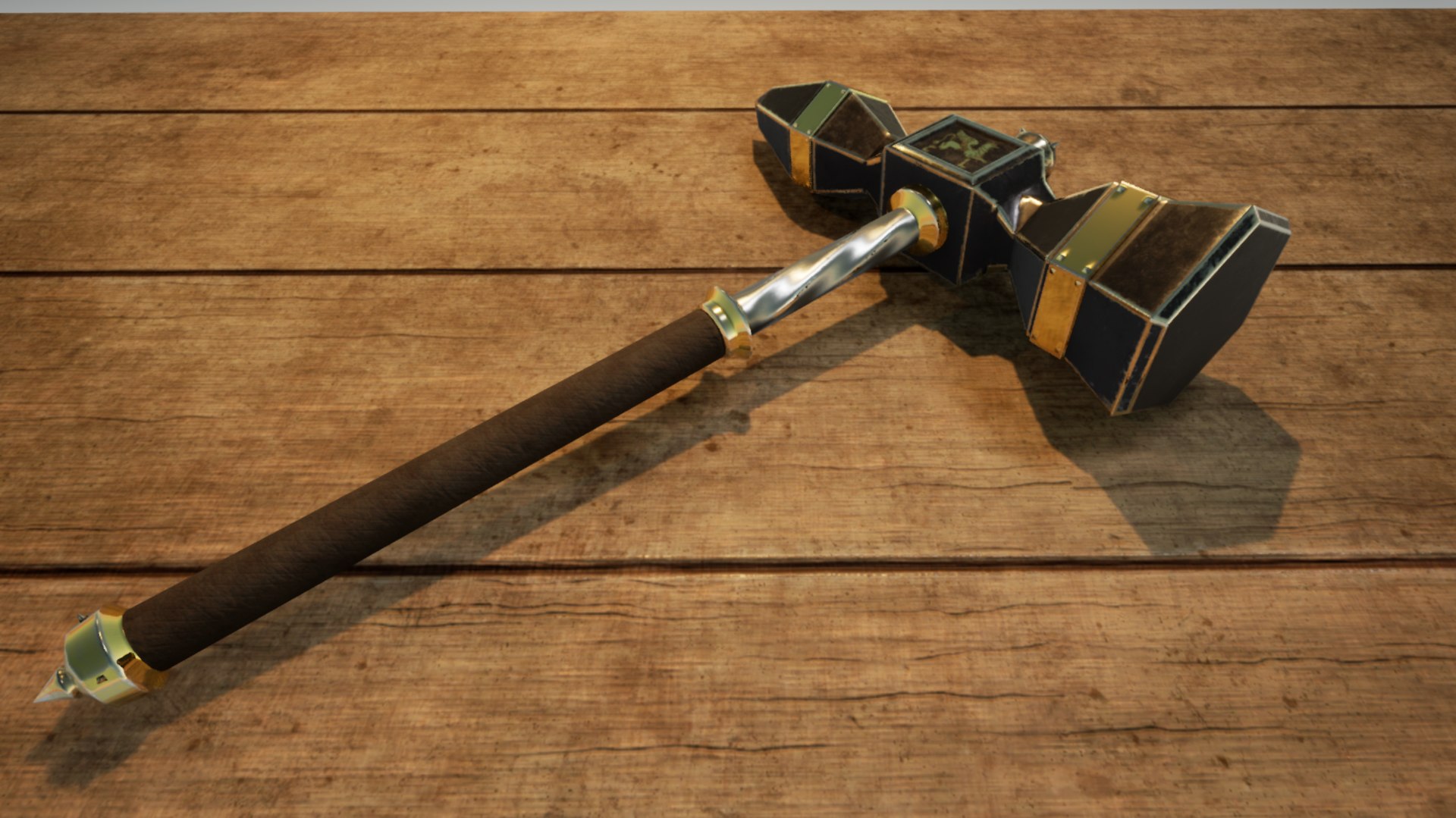 Fantasy hammer 3D model - TurboSquid 1482023