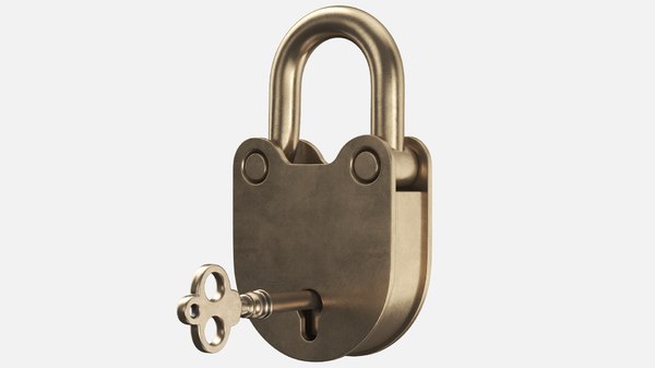 3D real padlocks key - TurboSquid 1482536