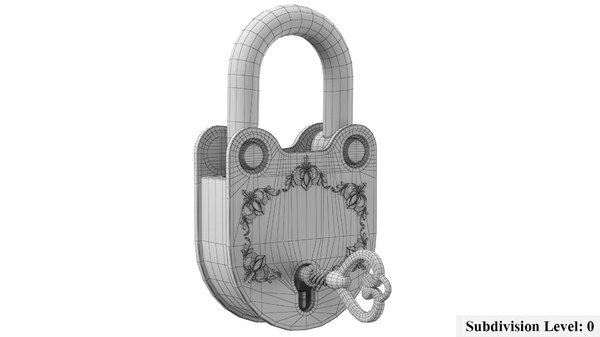 3D real padlocks key - TurboSquid 1482536