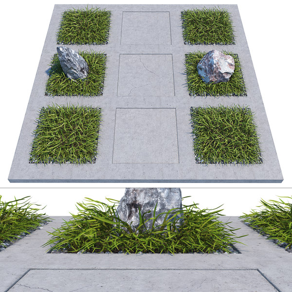 stone arch 3d 3ds