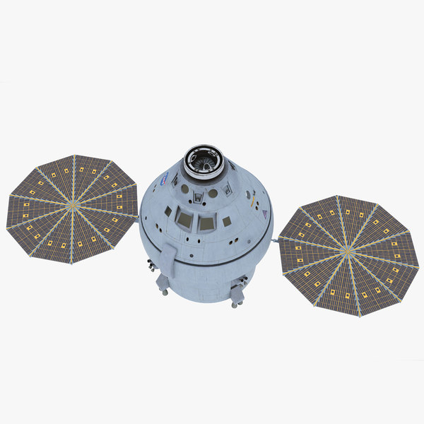 orion space capsule 3d model
