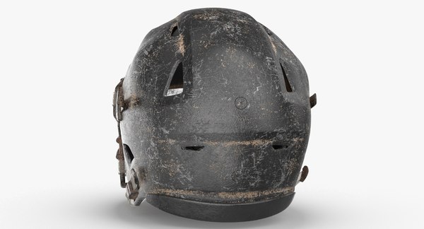 3D football helmet rusty model - TurboSquid 1482677