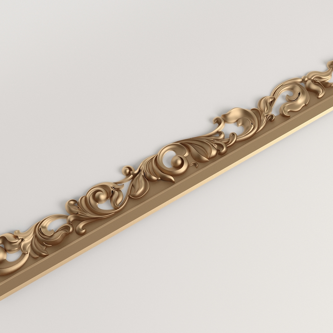 classic molding 3d obj