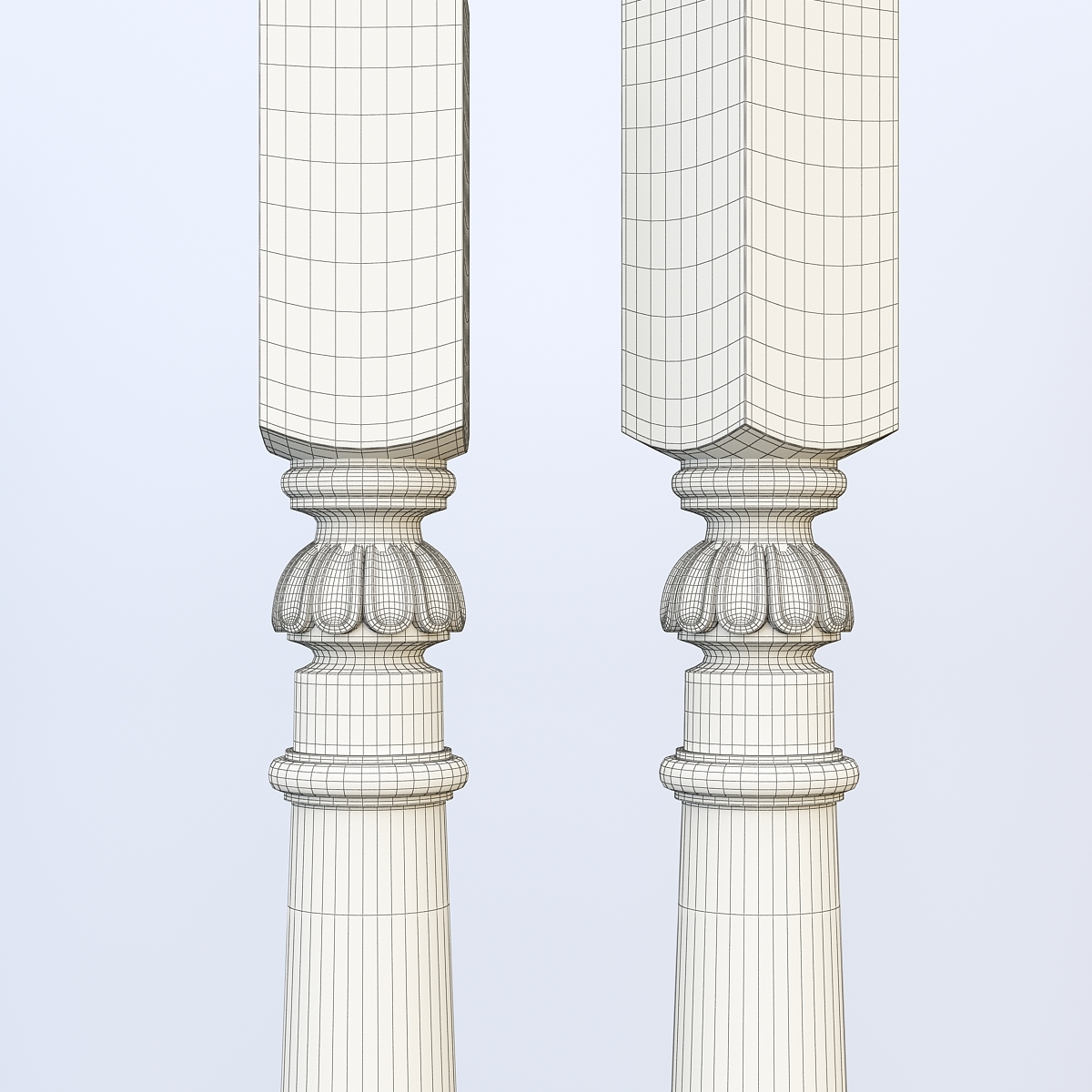 Baluster classic 3D model - TurboSquid 1482846