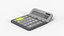 Calculator work 3D model - TurboSquid 1482922