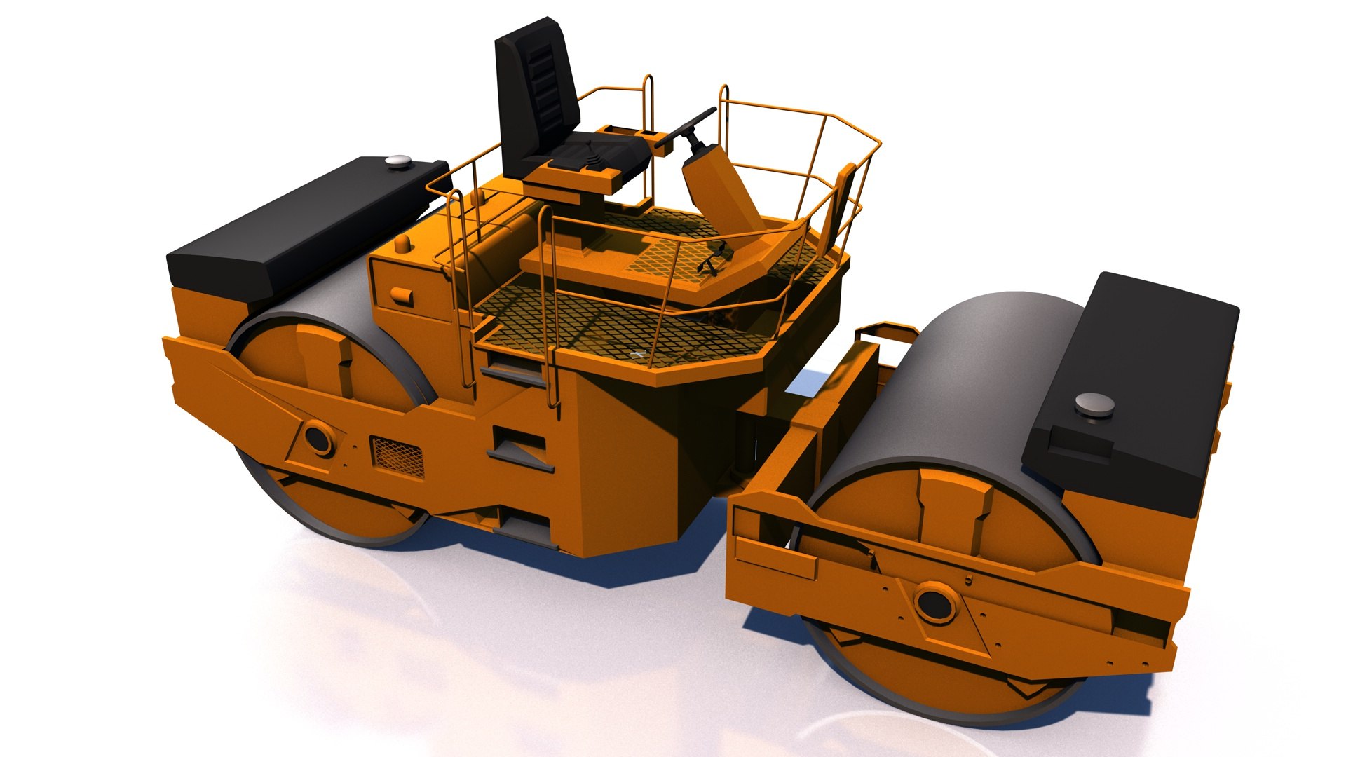 Compactor vehicle 3D model - TurboSquid 1483004