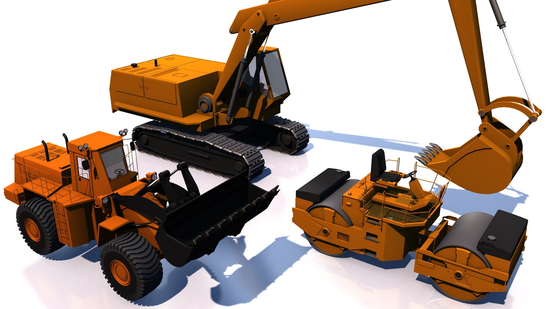 3D construction machinery vehicles - TurboSquid 1483015