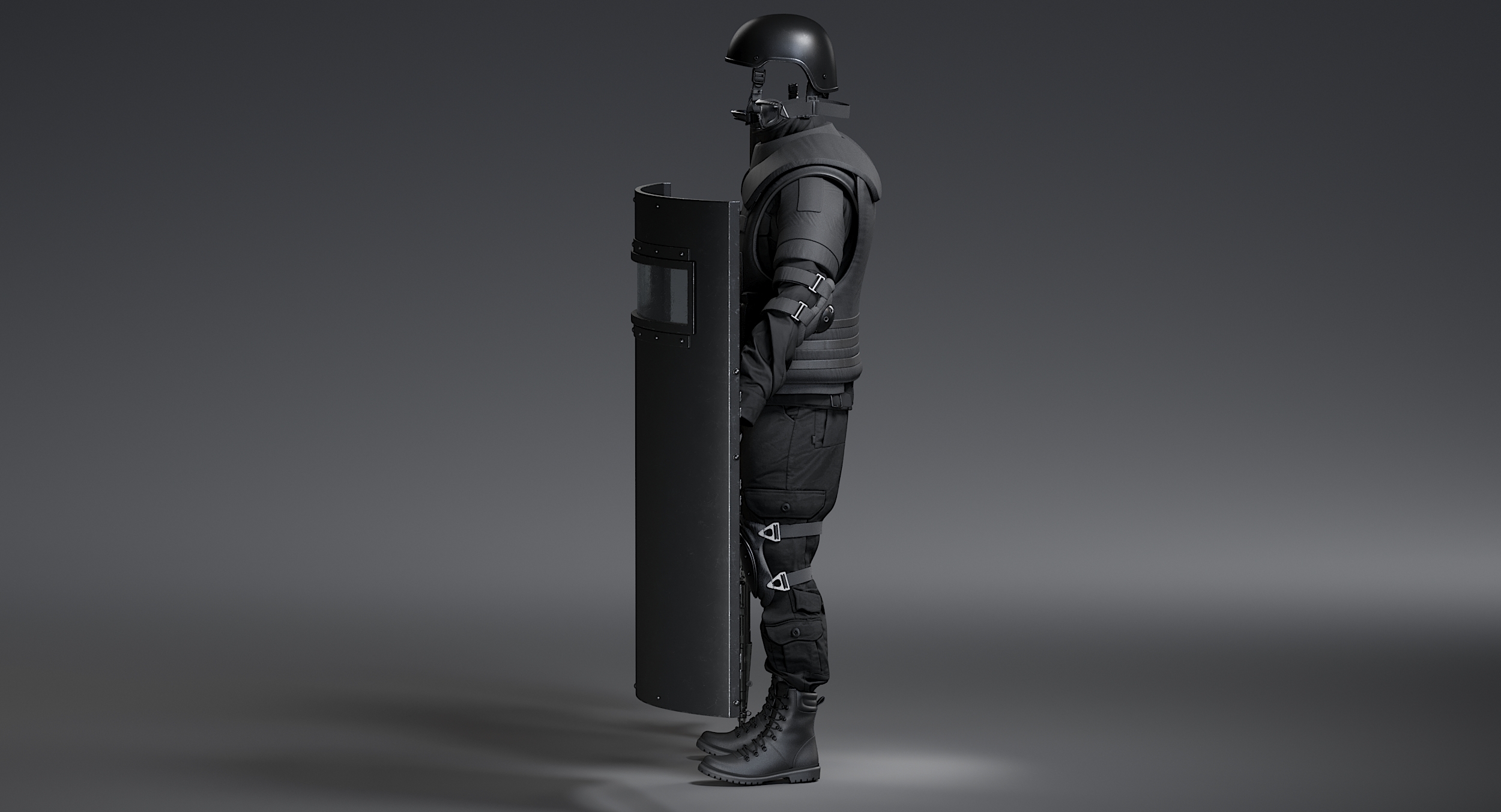 3D uniform swat equipment model - TurboSquid 1483039