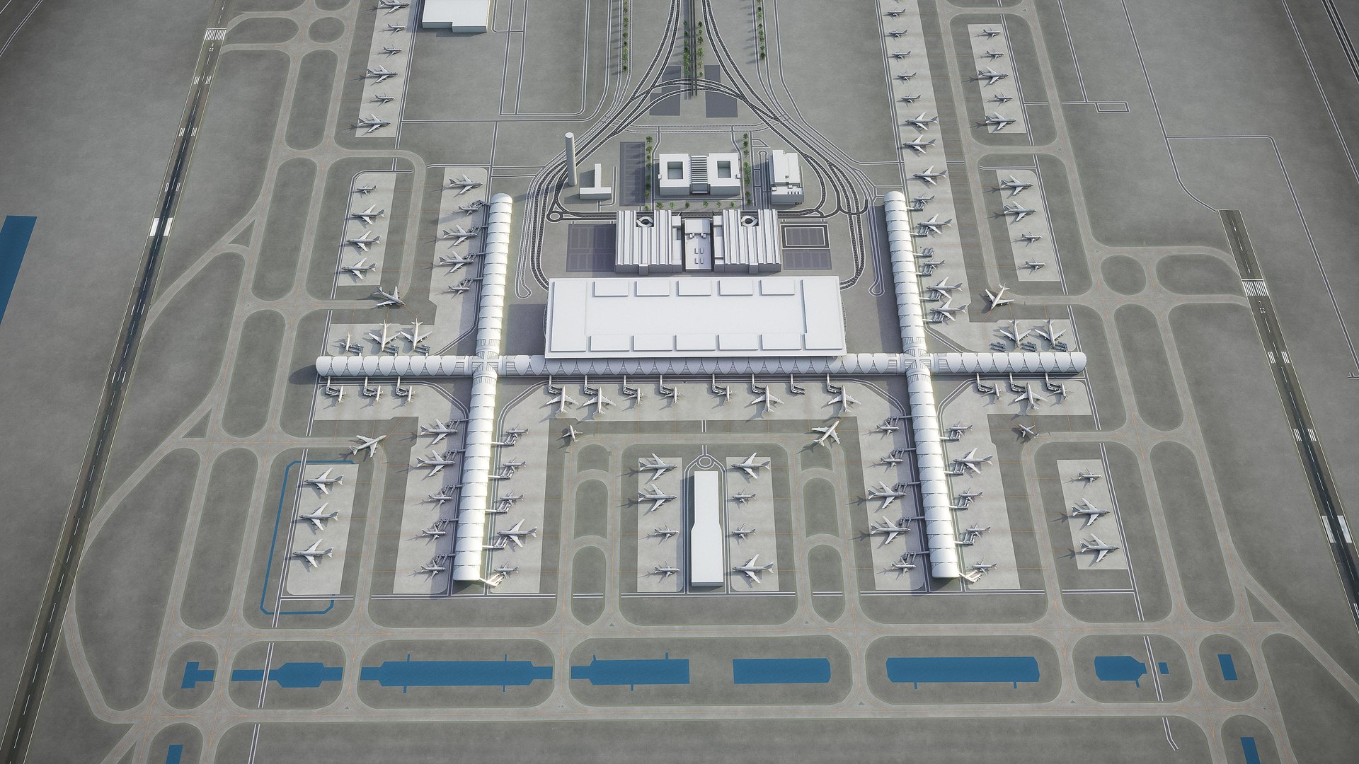 Suvarnabhumi airport - bkk 3D model - TurboSquid 1483254