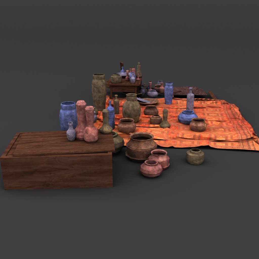 3D model vase decoration housewares - TurboSquid 1483300