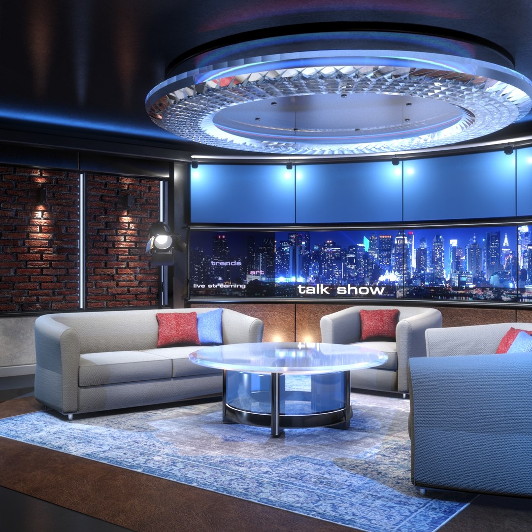 3D virtual set studio - TurboSquid 1483291