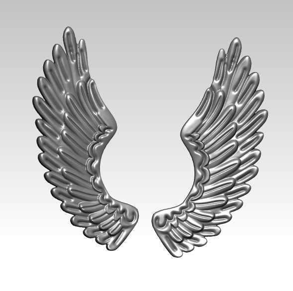Wing stl 3D - TurboSquid 1483407