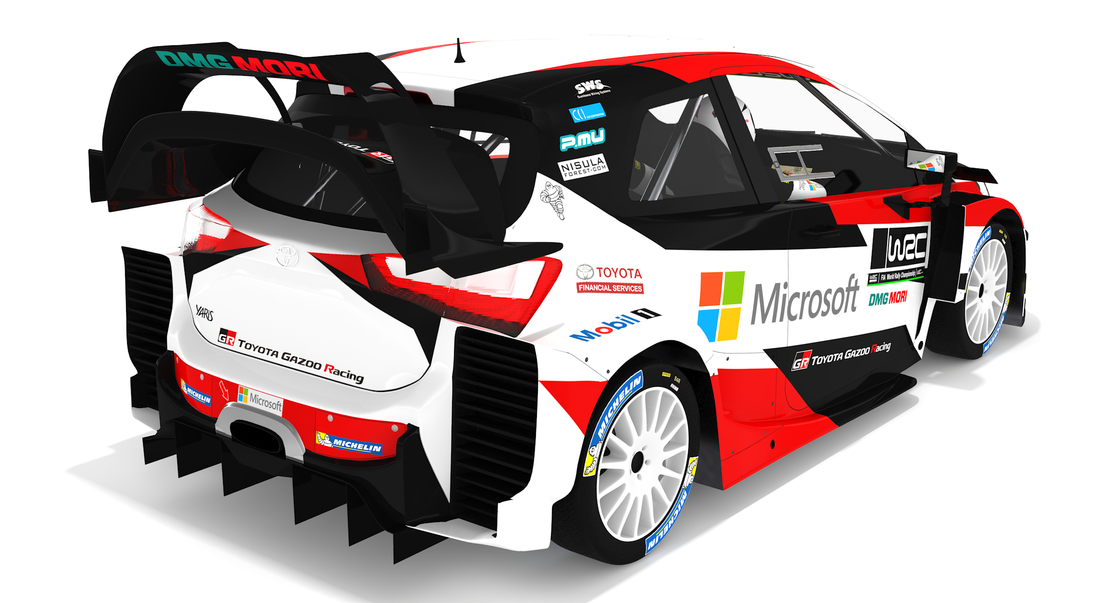 3D model toyota yaris wrc season - TurboSquid 1396522
