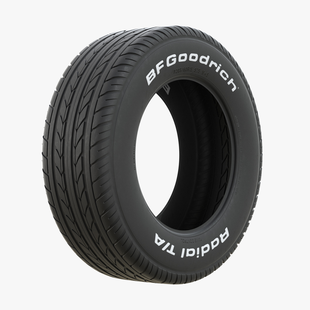 Bfgoodrich wheel 3D - TurboSquid 1483688