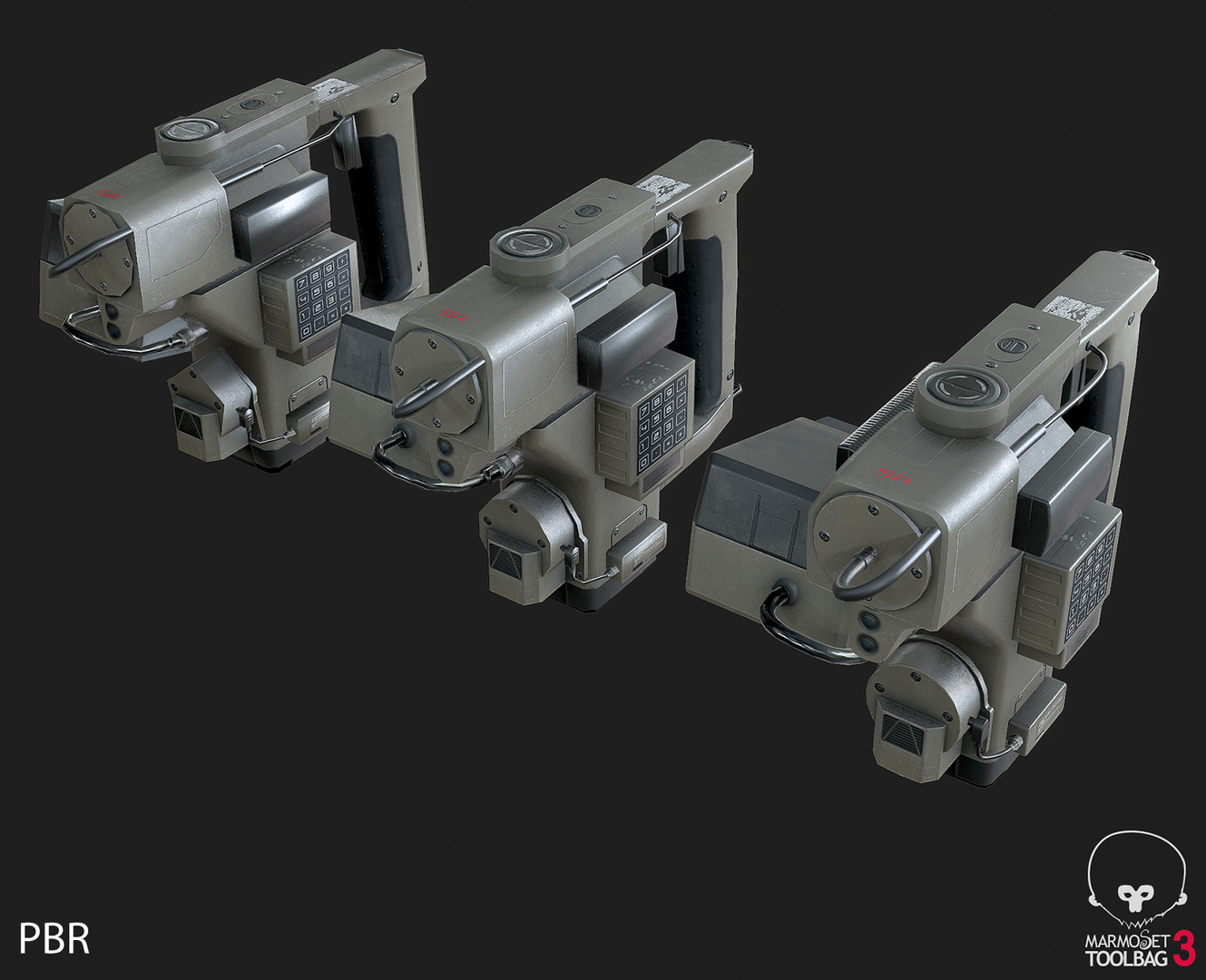 3D pbr motion tracker sci-fi - TurboSquid 1483840