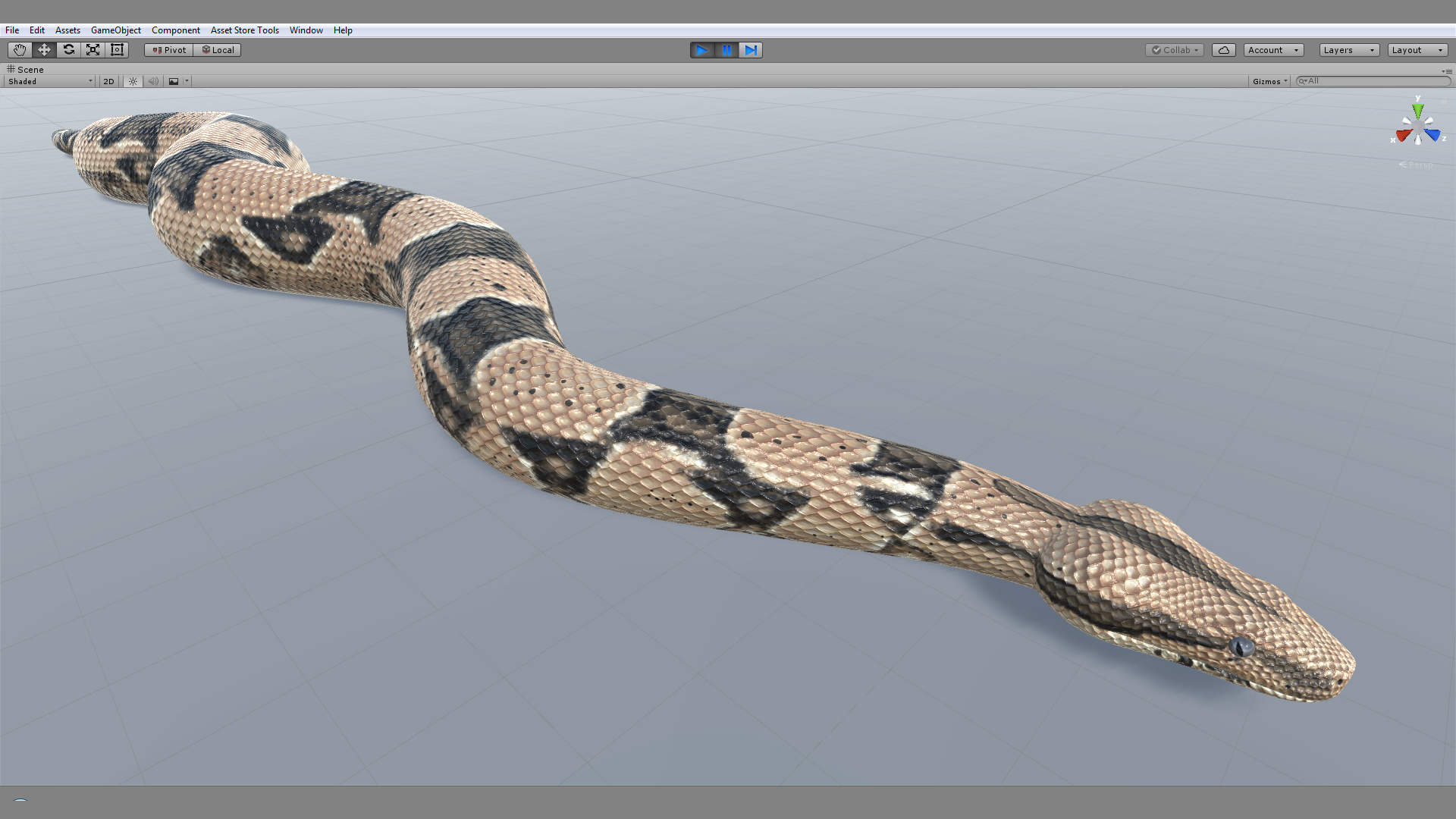3ds max boa constrictor
