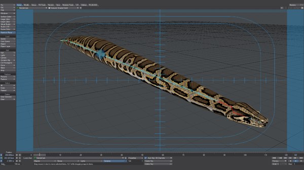 Burmese python animation 3D model - TurboSquid 1264730