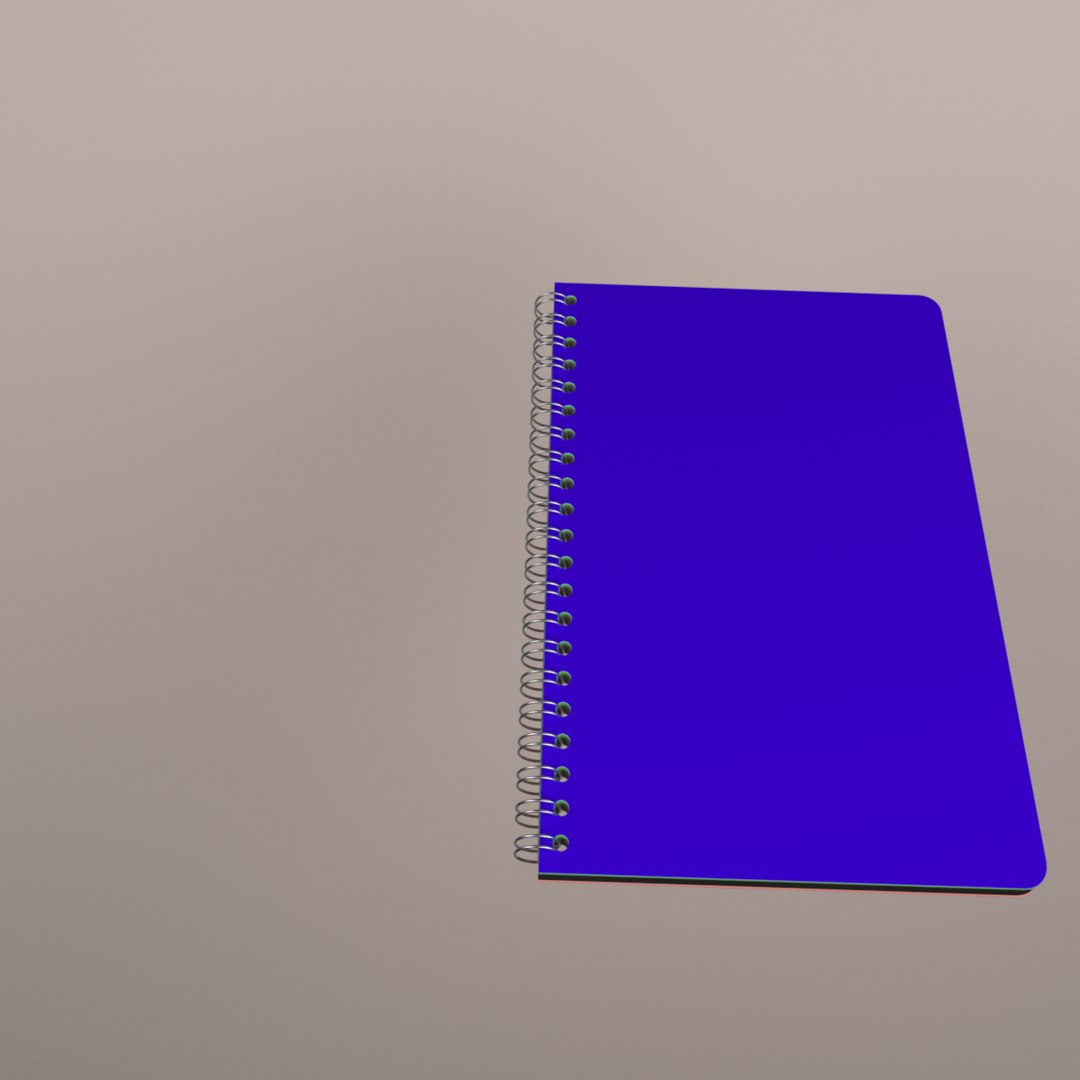3D notebook rings animation - TurboSquid 1483857