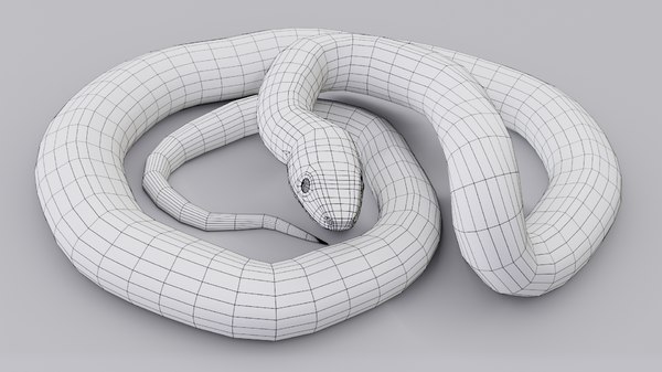 3D green mamba - TurboSquid 1264186