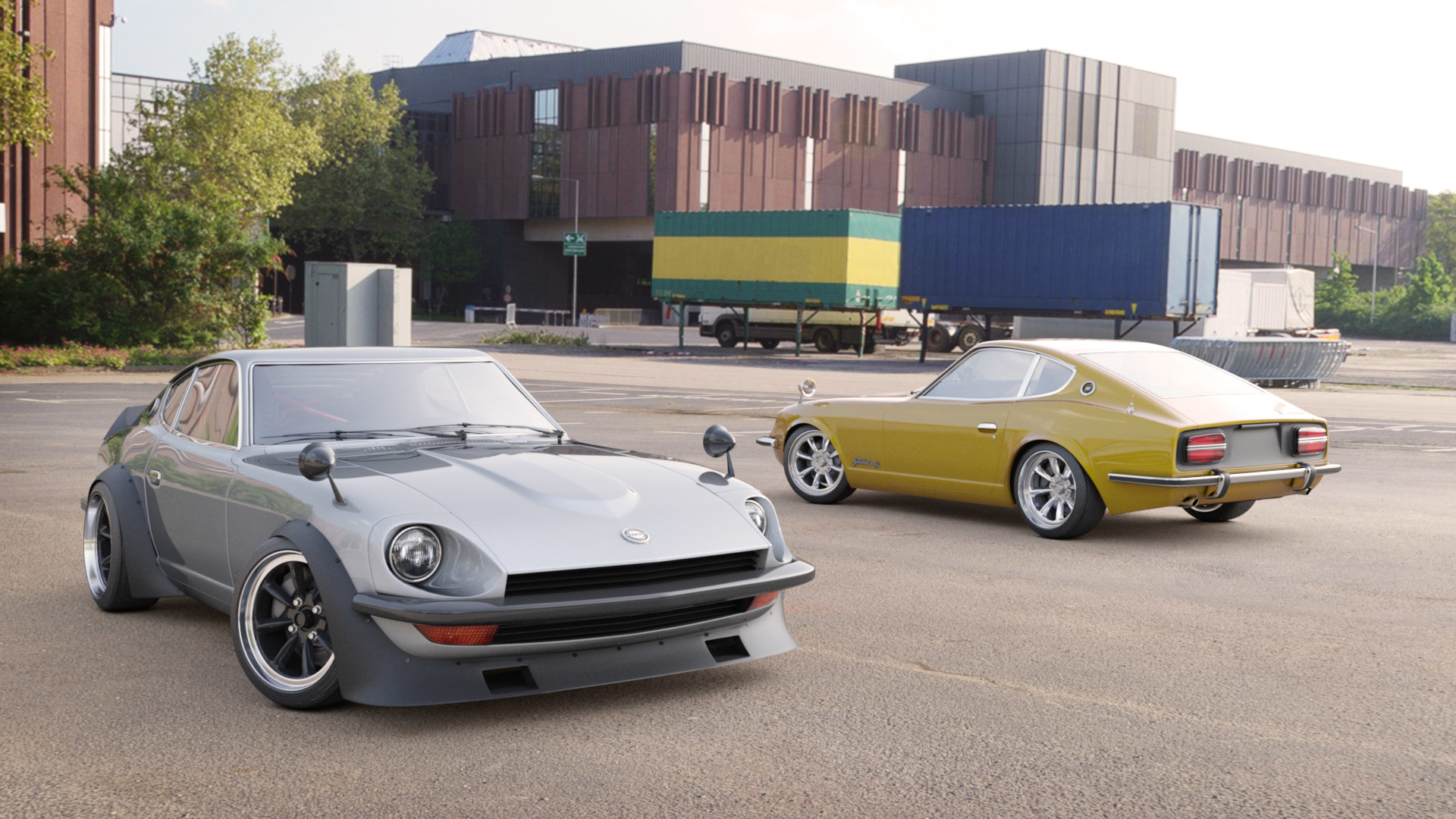 3D datsun wide body option - TurboSquid 1483892