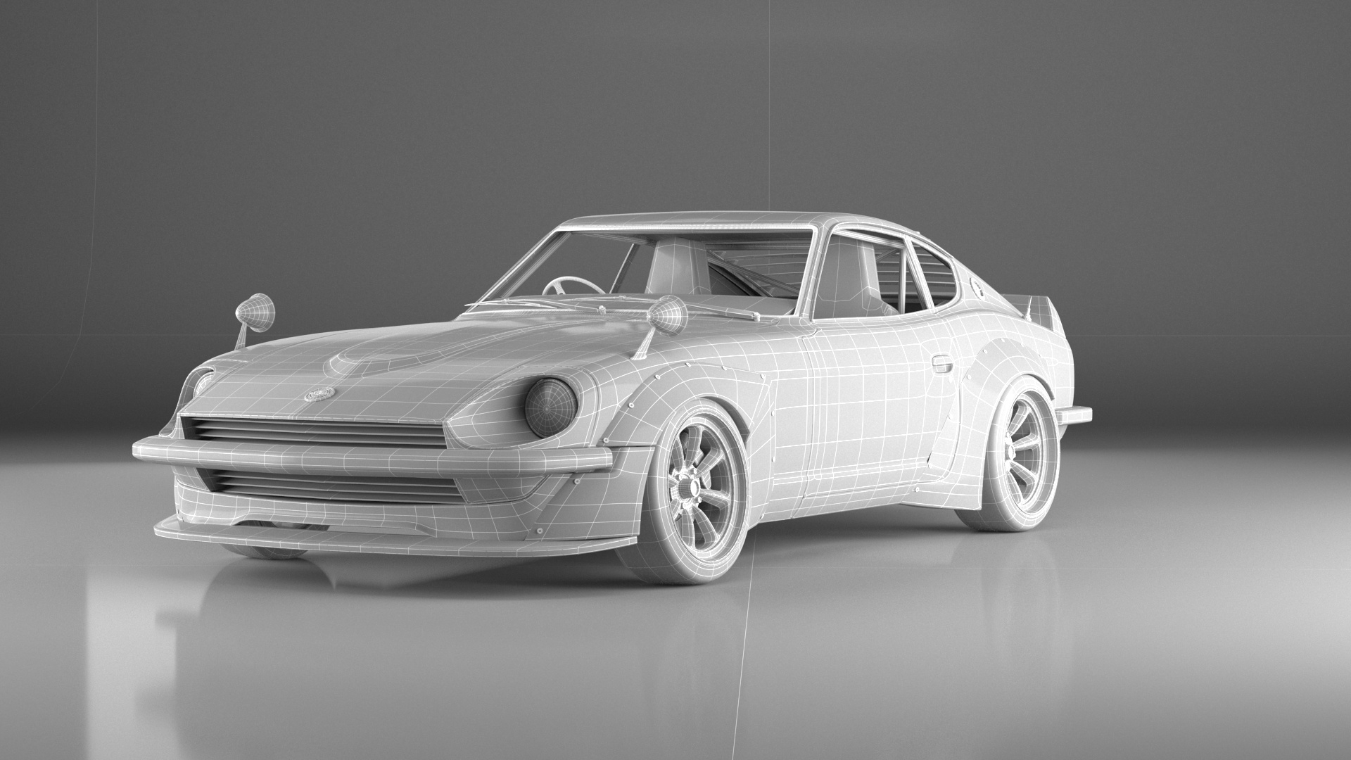 3D datsun wide body option - TurboSquid 1483892