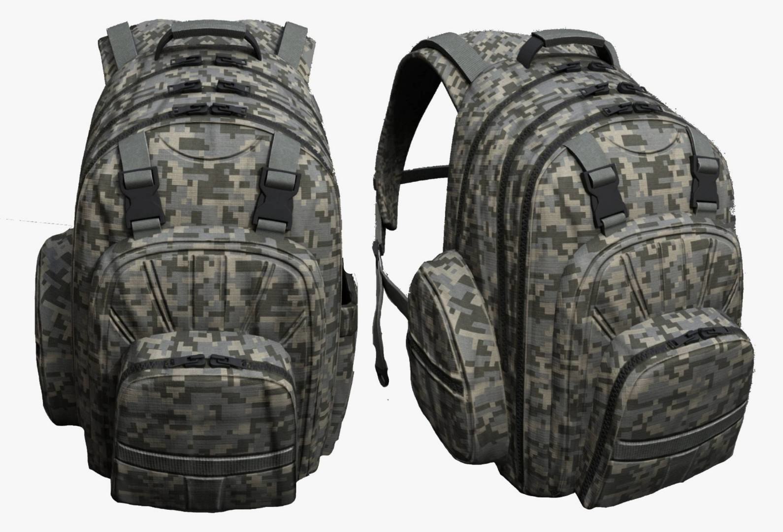 3D bag backpack model - TurboSquid 1483956
