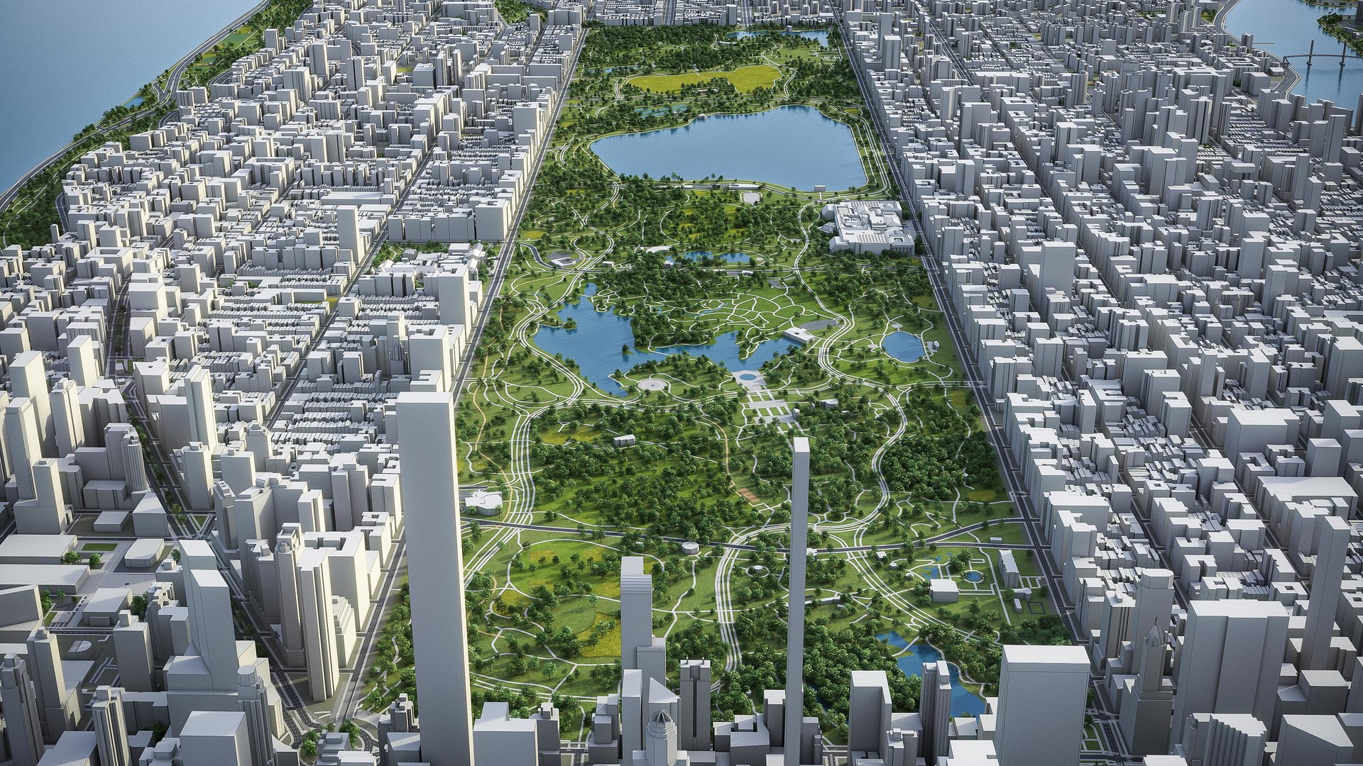 Central park - new york 3D model - TurboSquid 1484447