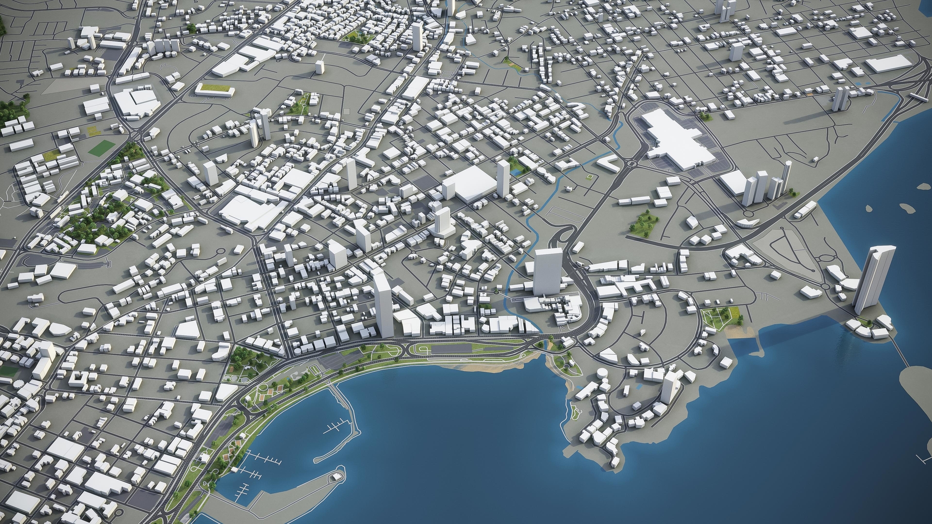 modelo 3d ciudad de Panama - TurboSquid 1484468