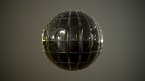 Allegorithmic Substance skyscraper facade building
