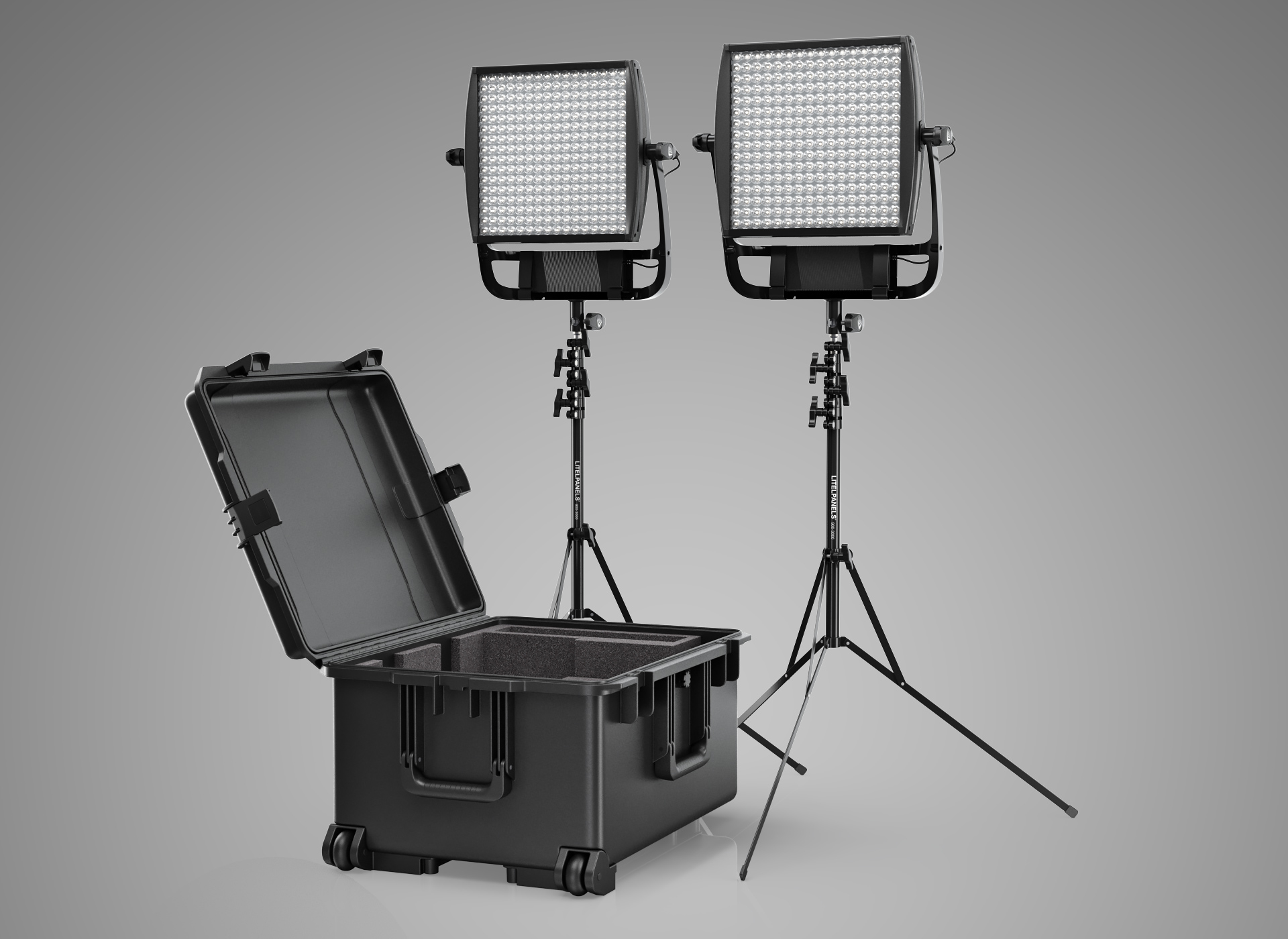 LitePanels Astra 6X 1x1 LED Duo Traveller Kit 3D-Modell - TurboSquid ...
