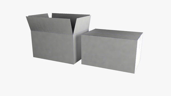 3D model carton box - TurboSquid 1484692