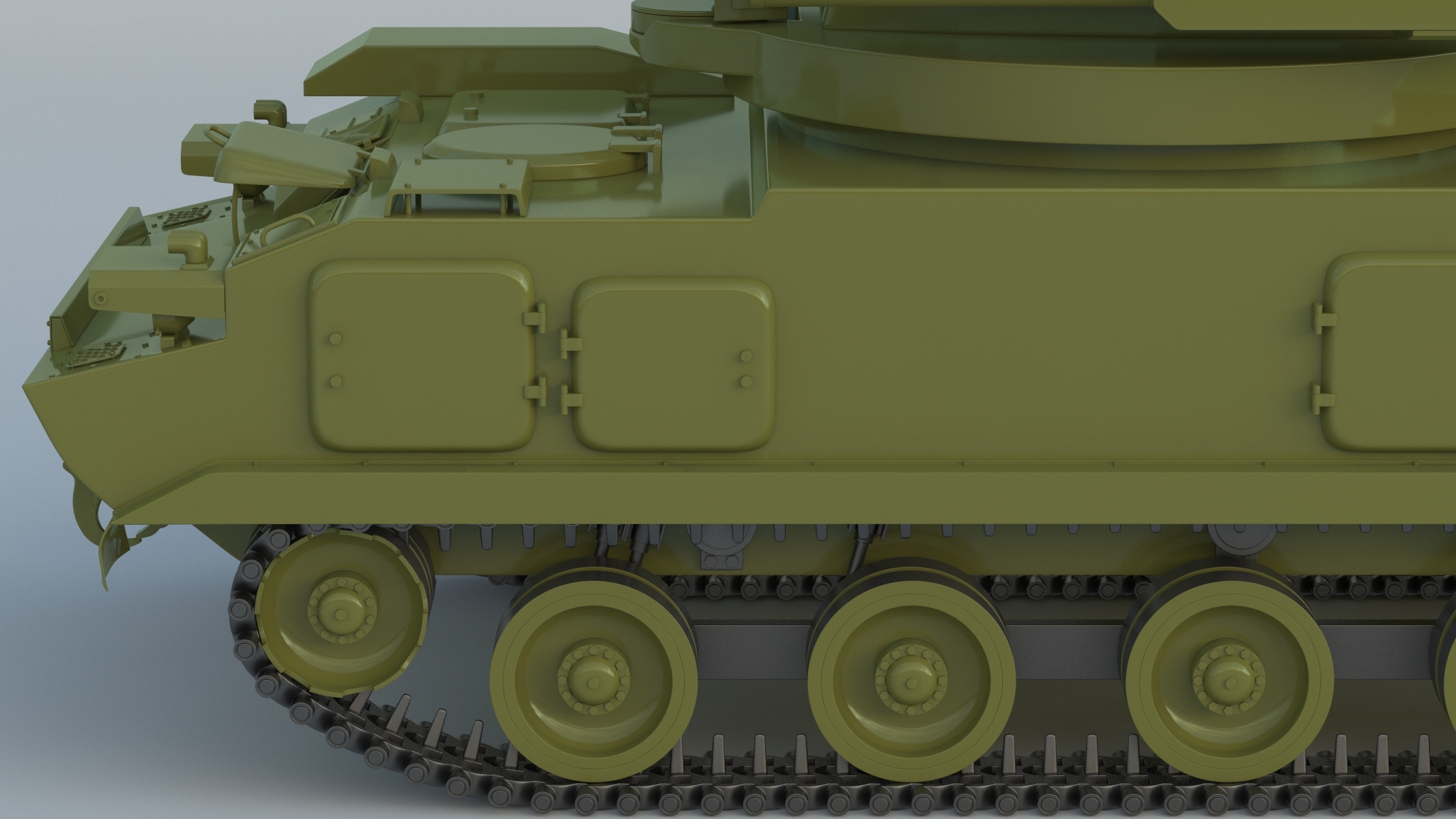 2k22 tunguska sa-19 grison 3D model - TurboSquid 1484728