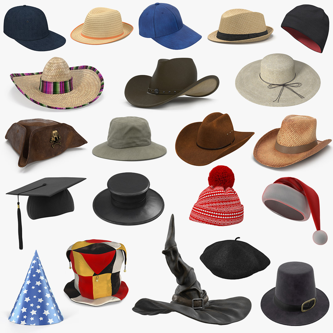 3D model hats 5 - TurboSquid 1484815