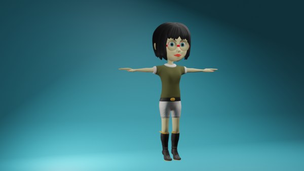 3D character rig model - TurboSquid 1484892