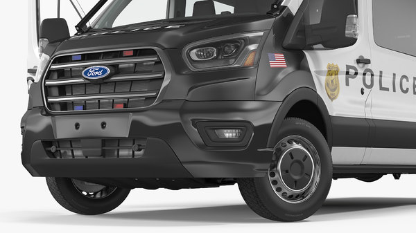 Police transit 2020 3D - TurboSquid 1485130
