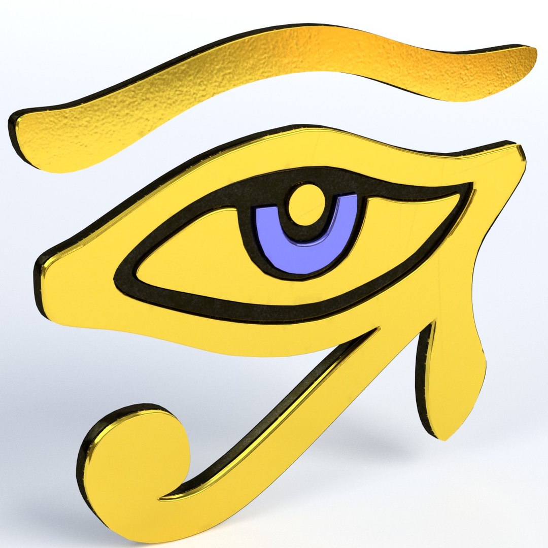 3D eye horus ra model - TurboSquid 1484981