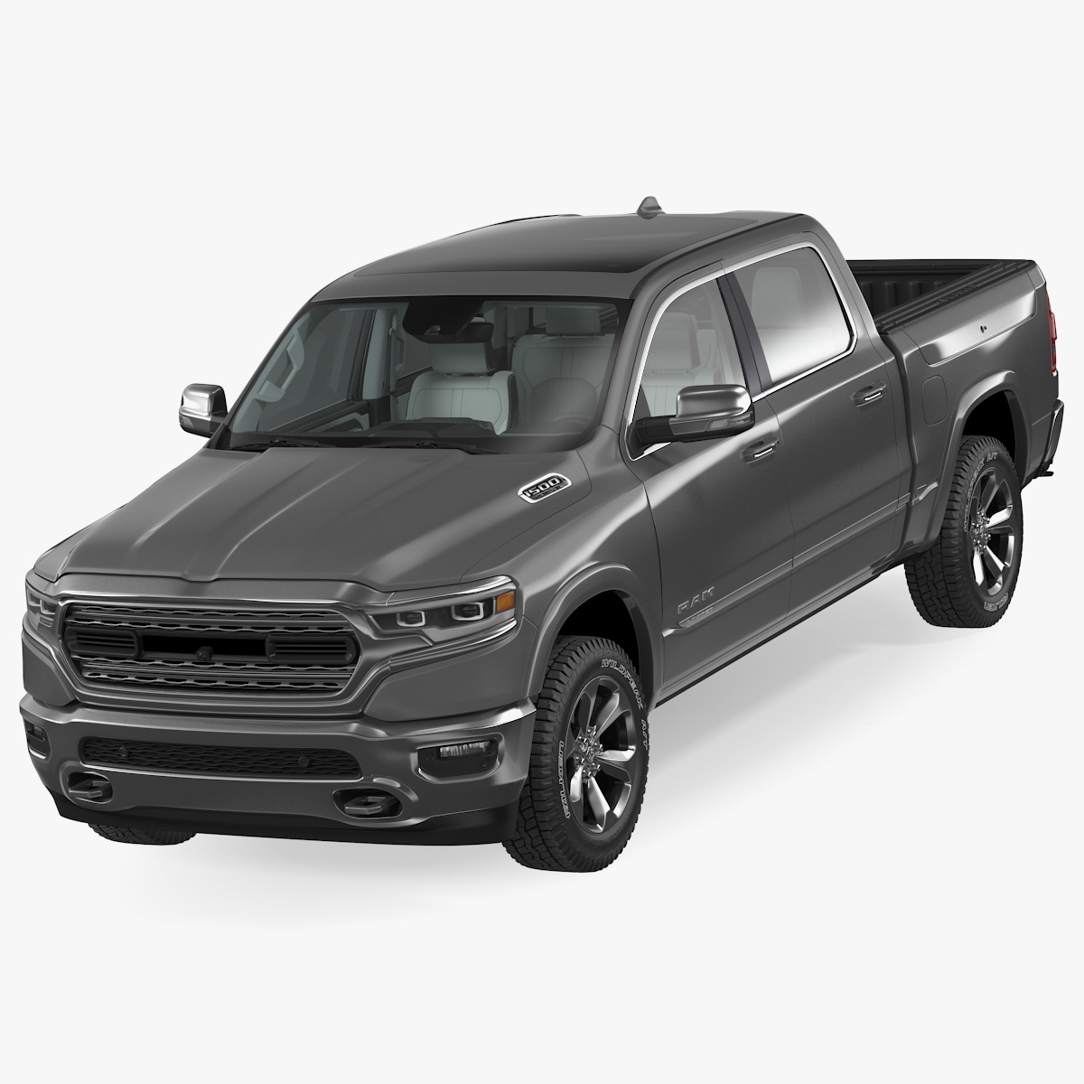 Pickup Truck Dodge RAM 1500 2020 Rigged Model 3D - TurboSquid 1485126