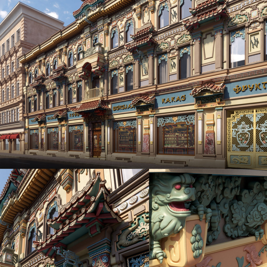 Moscow architecture 3D model - TurboSquid 1481143