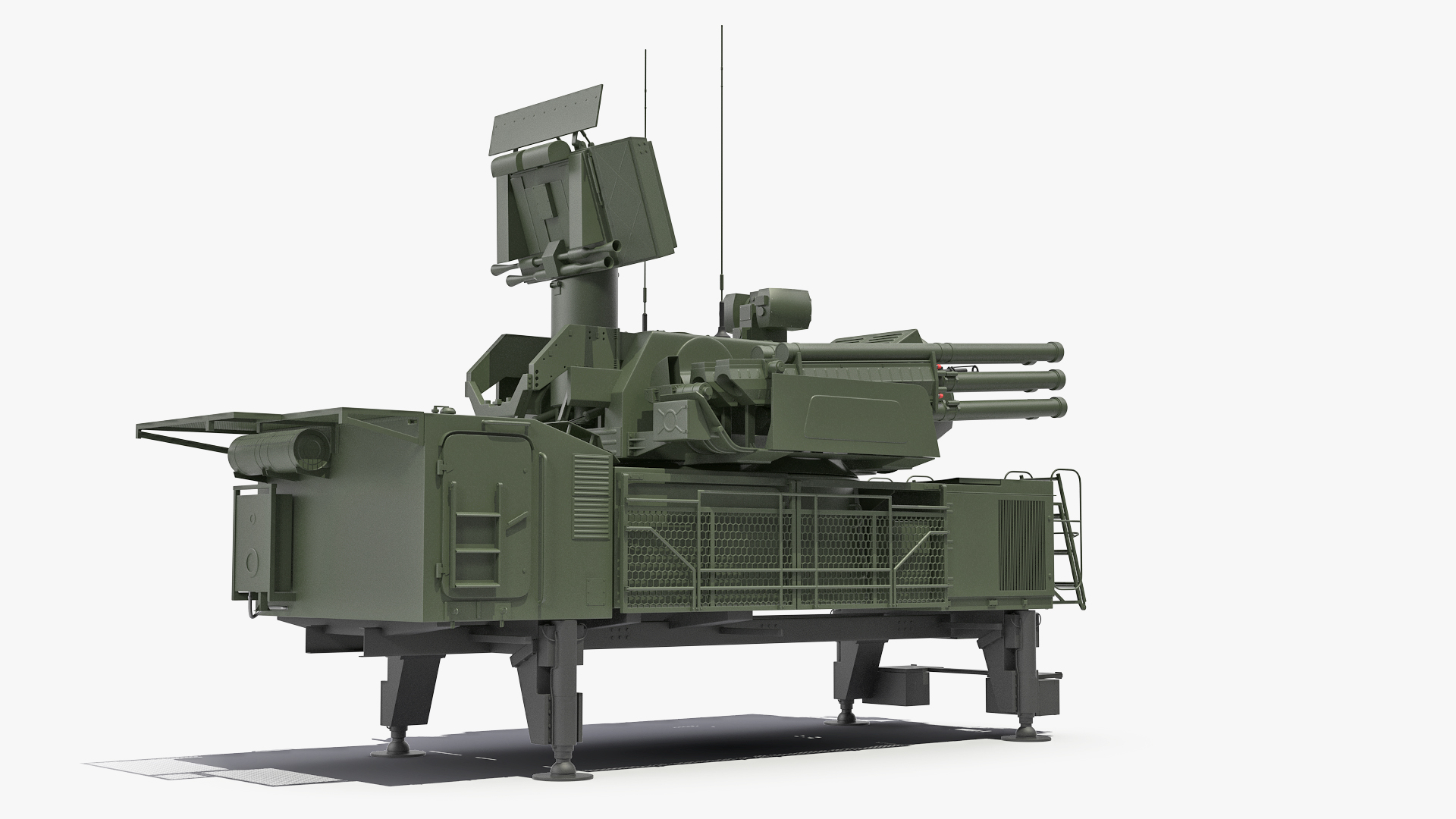 Air defence pantsir s1 3D model - TurboSquid 1485084