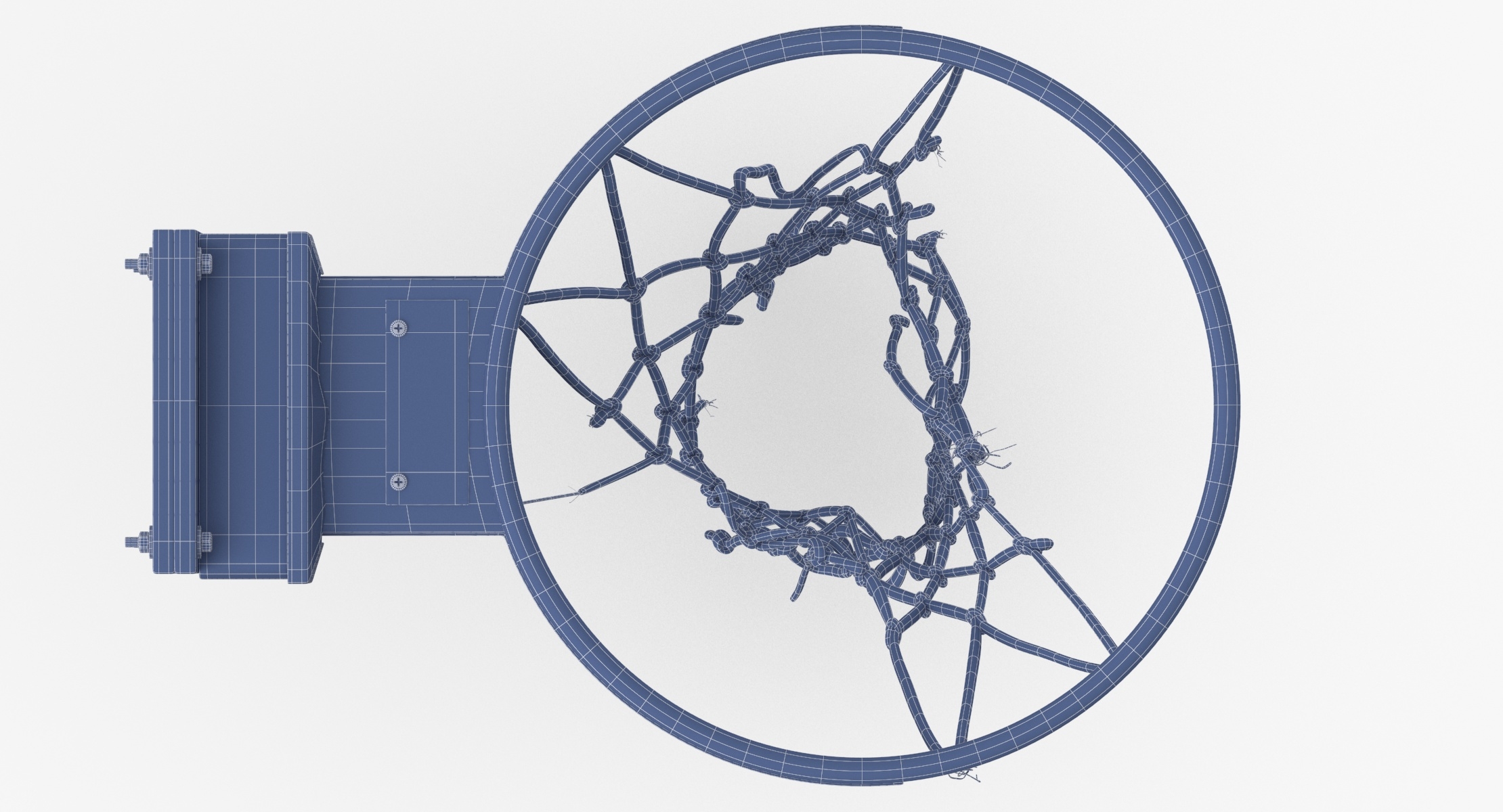 3D basketball net ripped - TurboSquid 1485189